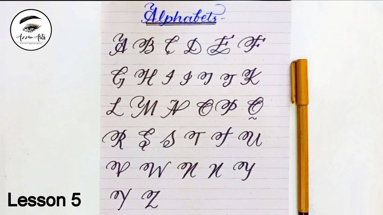 How to use cut markers (Lesson 5) | Capital letters | English ...