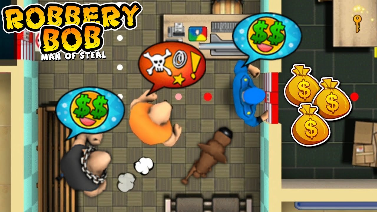 Robbery Bob - Biff Guard Perfect Gameplay Walkthrough BGP7 - YouTube