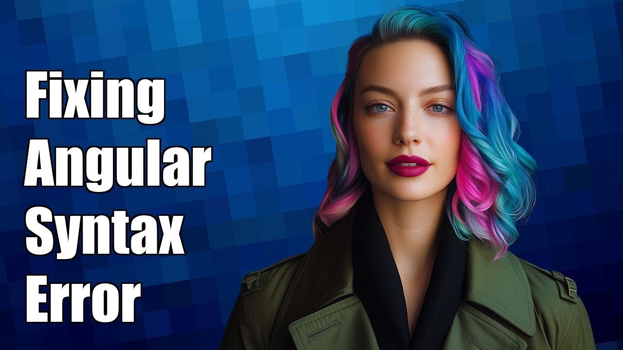 Fixing Angular Syntax Error: Unexpected Token - Common Causes & Solutions - YouTube