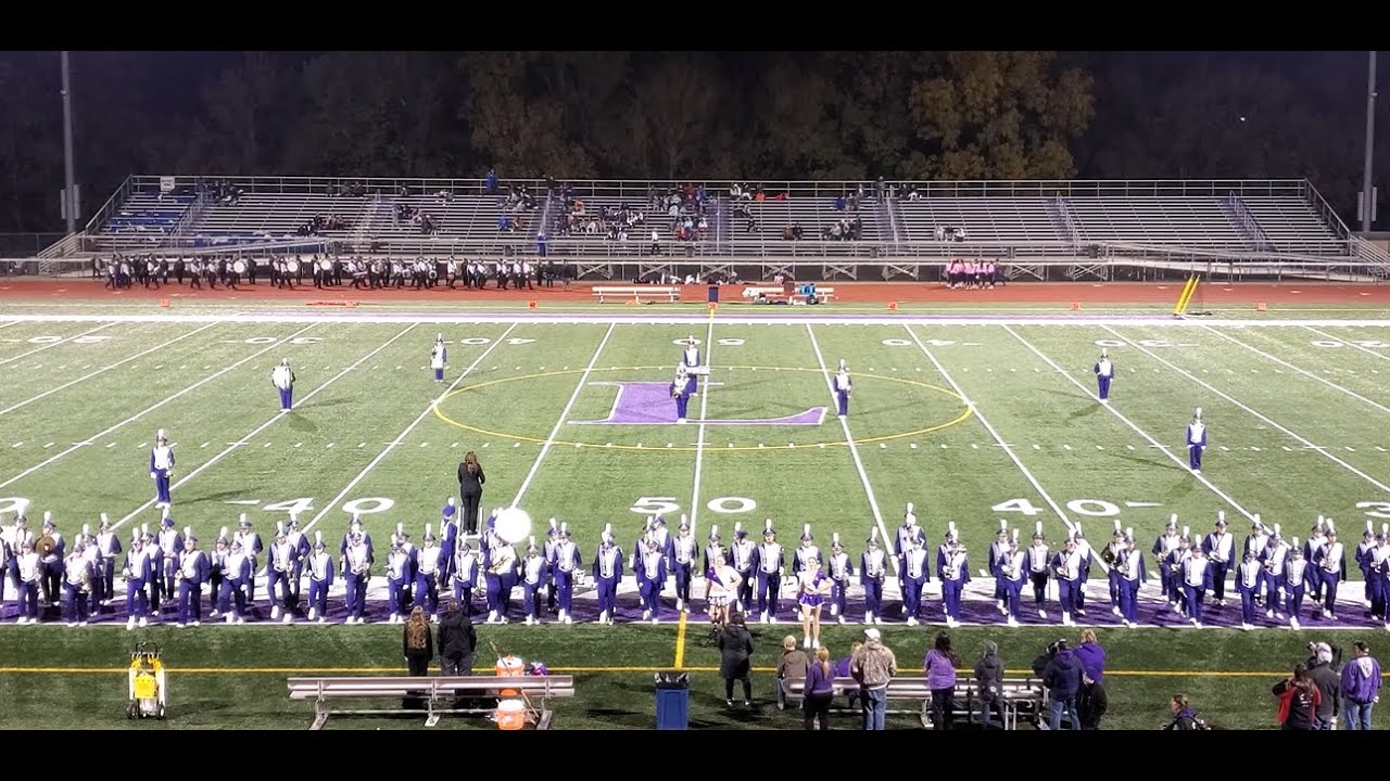 The Logan Marching Chieftains Senior Night Halftime - YouTube