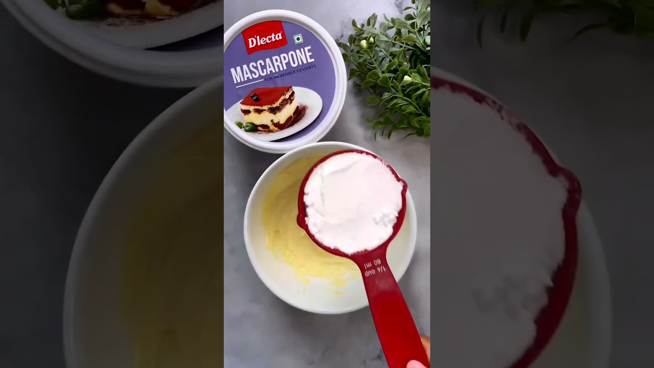Recipe- Tiramisu in Shot Glass - Dlecta Mascarpone - YouTube