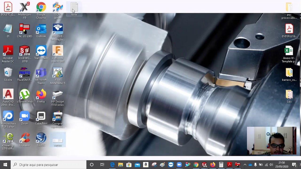 SIMULADOR CNC 2D COMANDO MACH 9 Aula 01 - YouTube