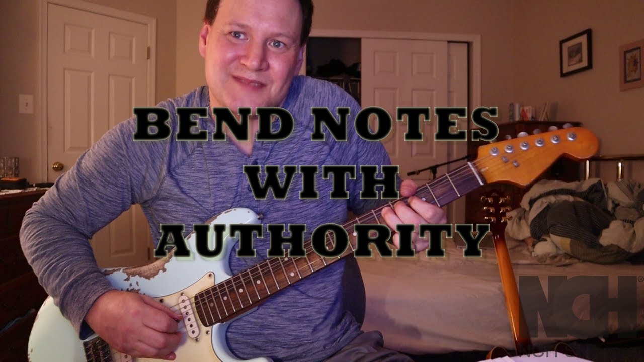 How to Bend Notes on Guitar like the Pros - YouTube