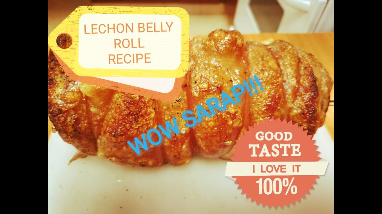 LECHON BELLY ROLL RECIPE - YouTube