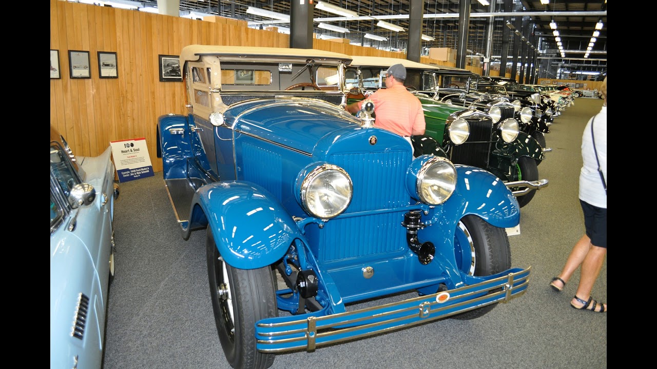 Visit to National Parts Depot car collection - YouTube