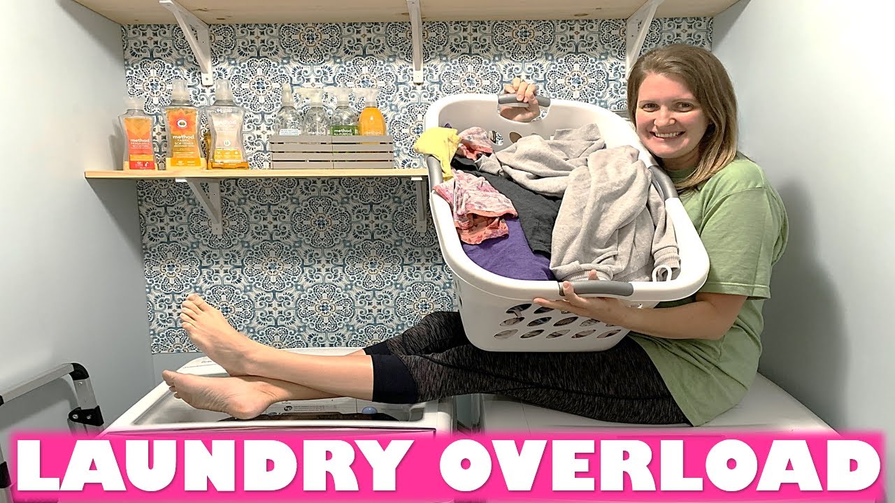 LAUNDRY OVERLOAD || EXTREME LAUNDRY MOTIVATION || GET IT ALL DONE - YouTube