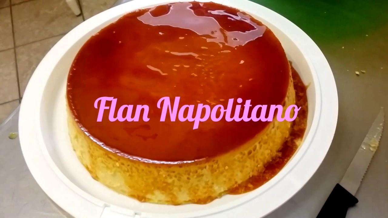 Desmoldando un Flan Napolitano. Receta Pronto! (Custard Recipe Coming ...
