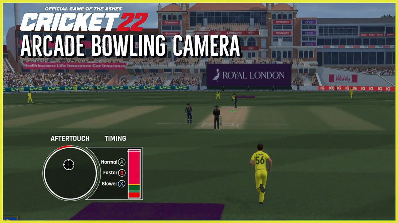 Arcade Bowling Camera Fix | CRICKET 22 - YouTube