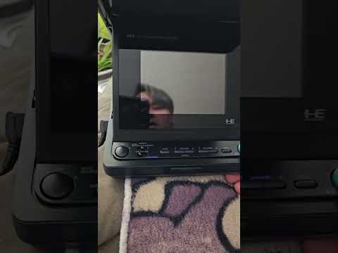 First Test of PC Engine Duo with the Duo Monitor - YouTube