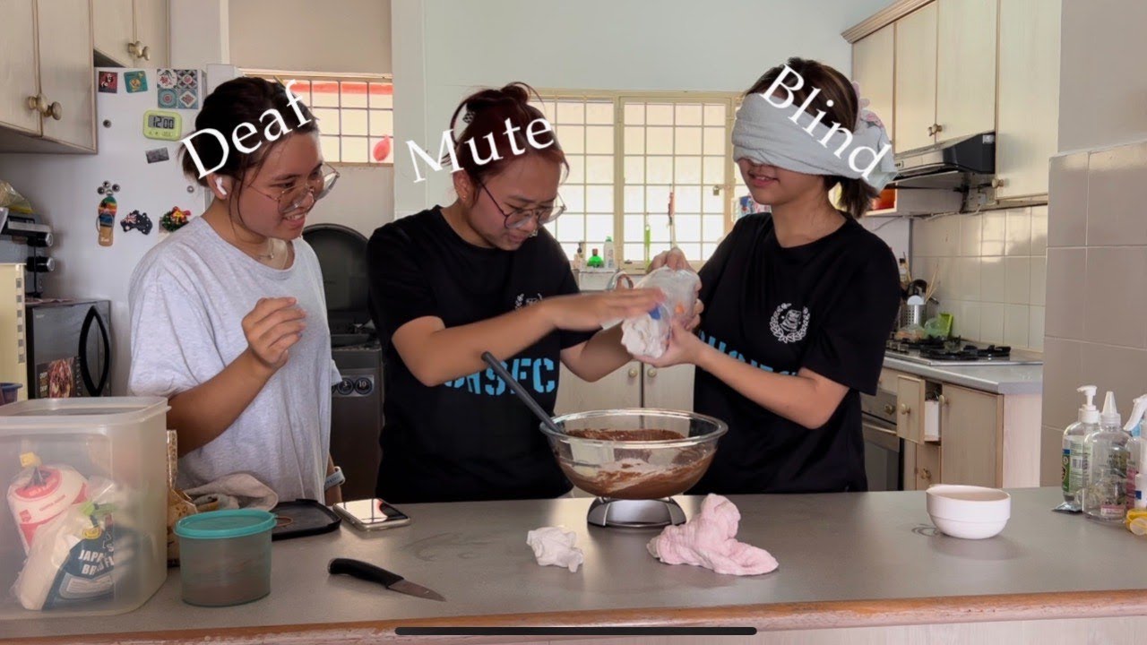 DEAF MUTE BLIND challenge🦻🏻🗣️👀 | WJY - YouTube