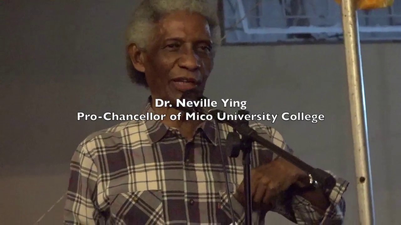 Mico Batch 68-71:Professor, Dr Neville Ying: How can the Mico Alumni ...