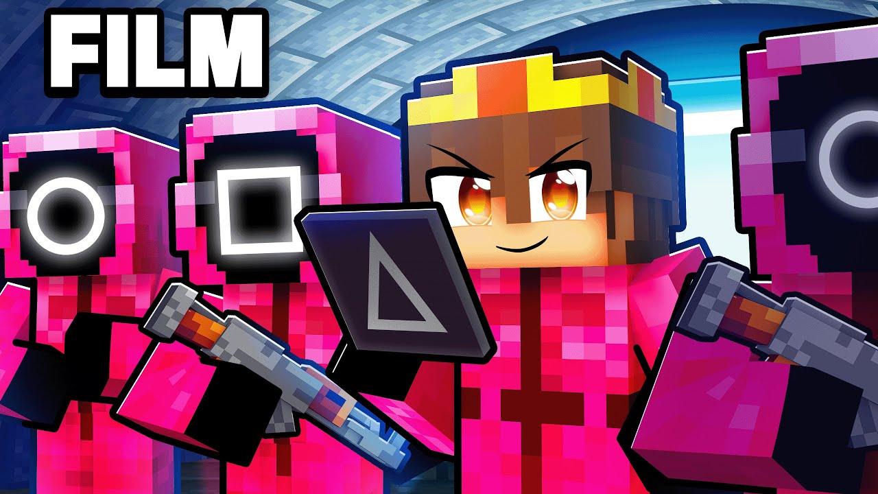 Ich WERDE EIN PINKER SOLDAT in Squid Game: DER FILM! - YouTube