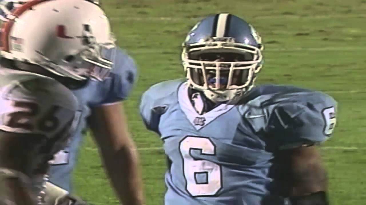 UNC Football: Chad Scott highlights - YouTube