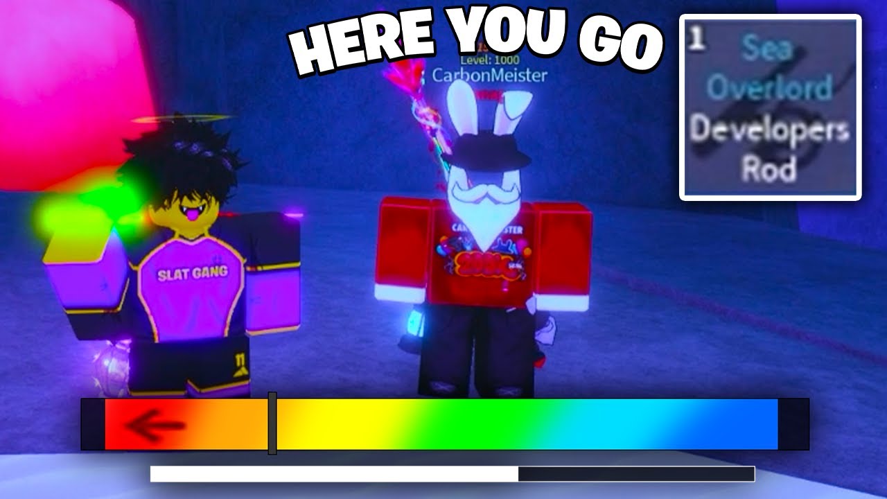 The OWNERS Gave Me the DEVELOPER ROD in Fisch *its OVERPOWERED* - YouTube