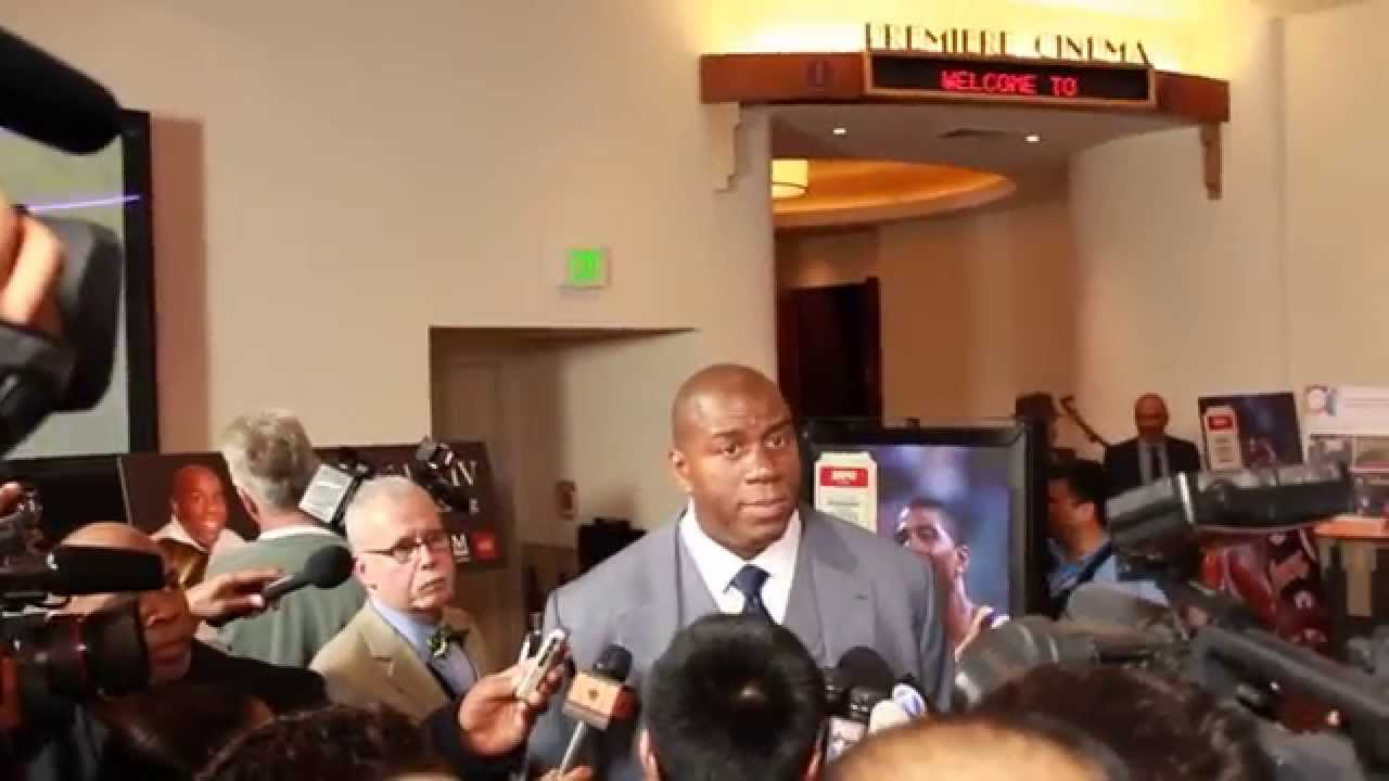 Magic Johnson Red Carpet Event: Gary George - Inland Valley News - YouTube