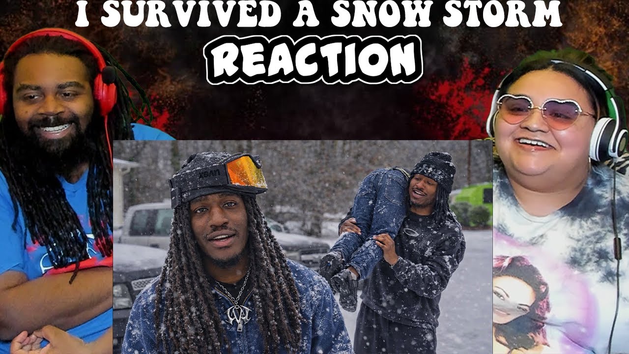 Davo Migo - I SURVIVED A SNOW STORM | REACTION - YouTube