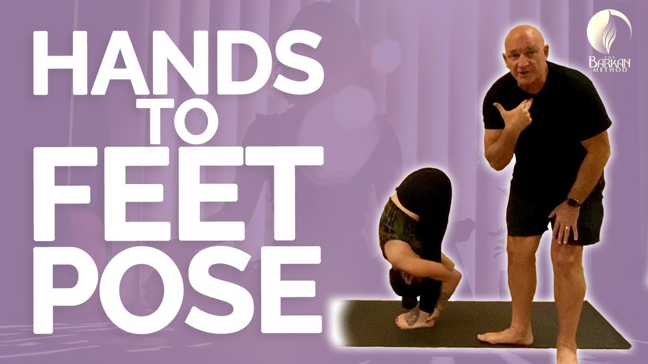 Hands to Feet & Stretching Pose | A Hot Yoga Tutorial. - YouTube