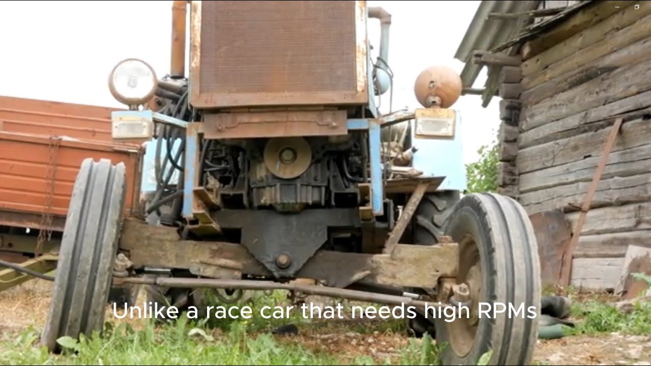Powerful Engine by tractor model - YouTube