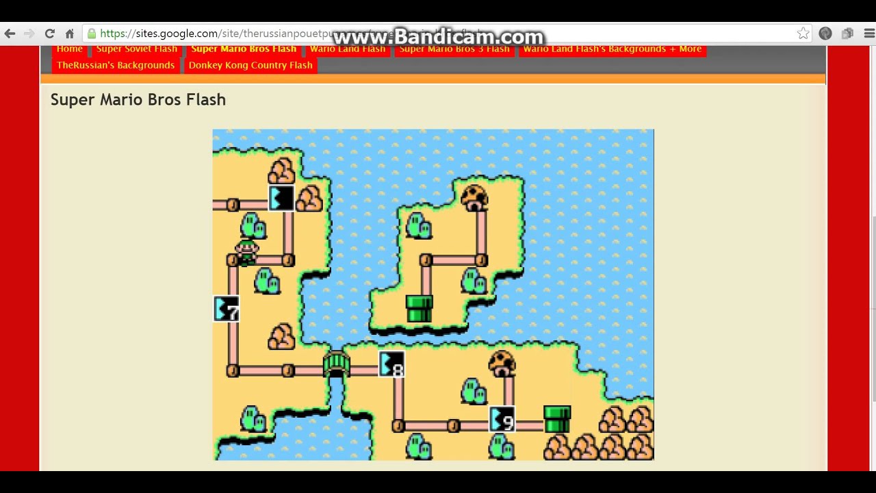 super mario bros flash part 2 - YouTube