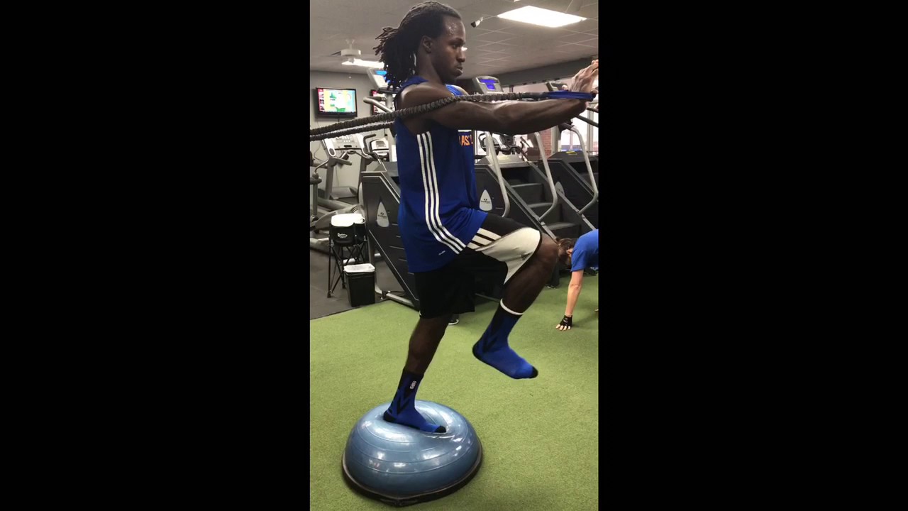 Jay-R Strowbridge "Bosu Ball Triceps/Biceps" - YouTube