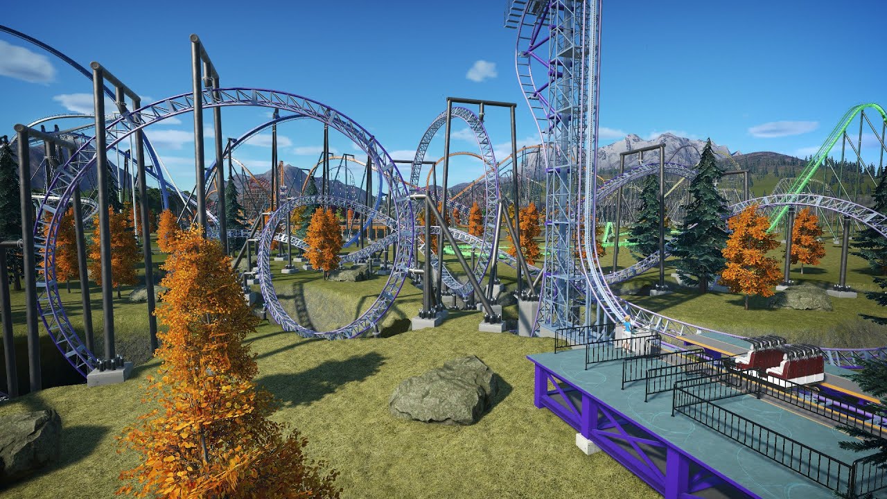 Generic Infinity Coaster - YouTube