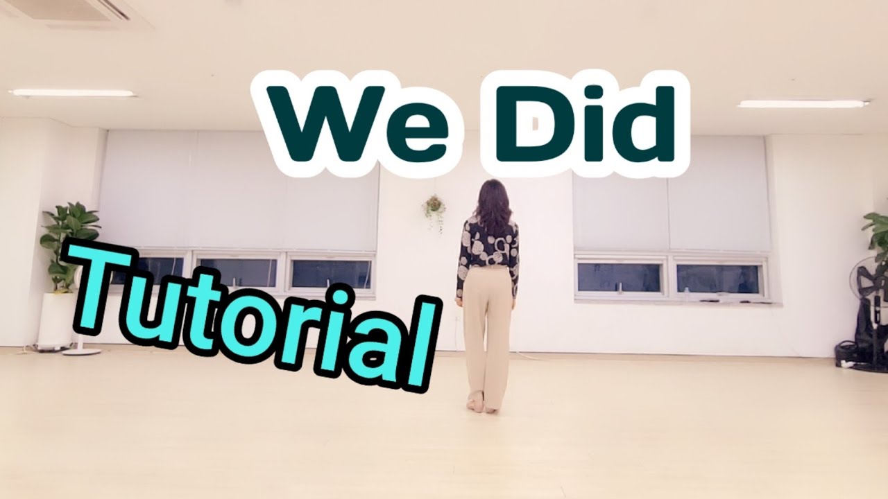 We Did Linedance (Tutorial) - YouTube