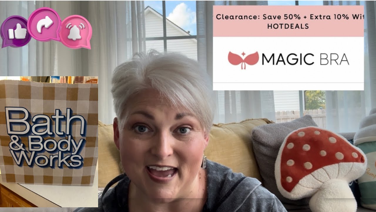 MAGIC BRA COLLAB & BATH & BODY WORKS HAUL.. MUST WATCH - YouTube