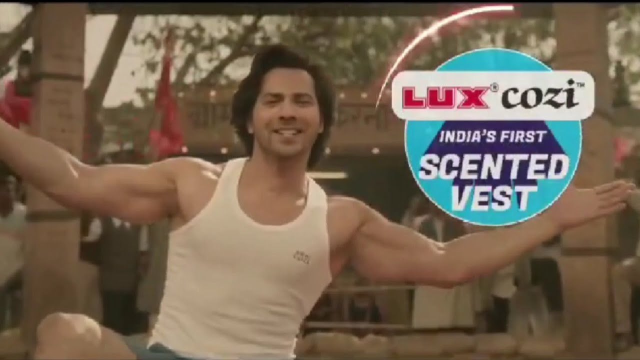 VARUN DHAWAN//INDIA'S FIRST SCENTED VEST//LUX COZI//PART 2//NEW AD ...