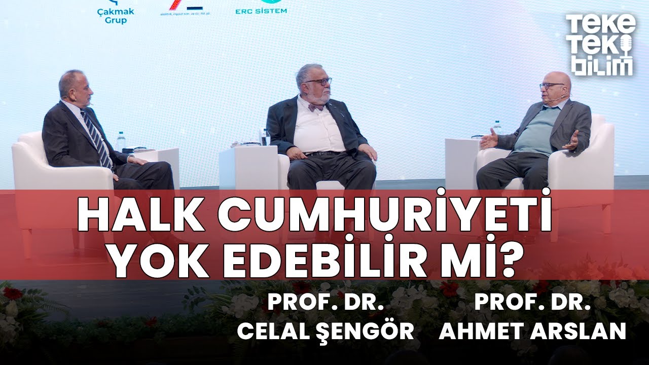 Halk cumhuriyeti yok edebilir mi? / Prof. Dr. Ahmet Arslan & Prof Dr. Celal Şengör - Teke Tek ...