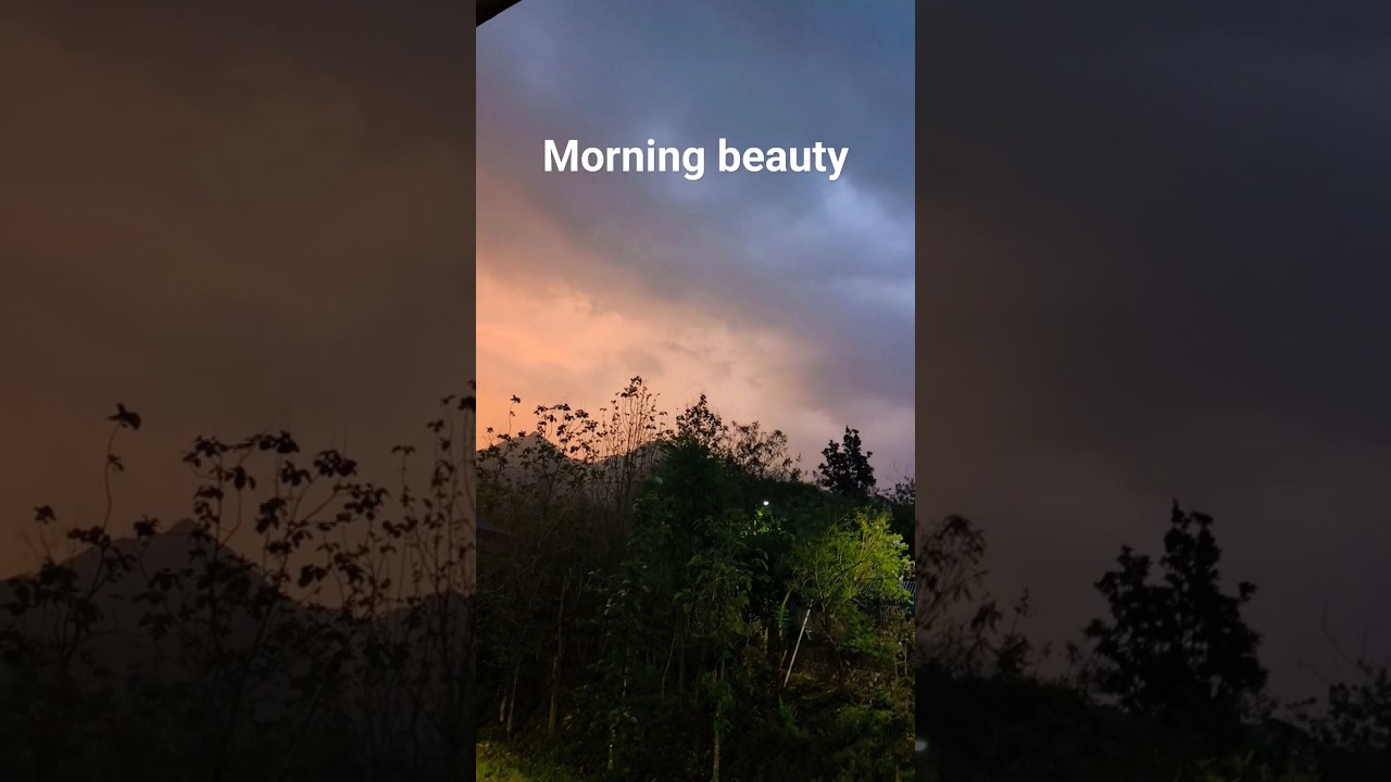 Double shaded sky#morning beauty of nature#sky#yt shorts#beauty#shorts ...
