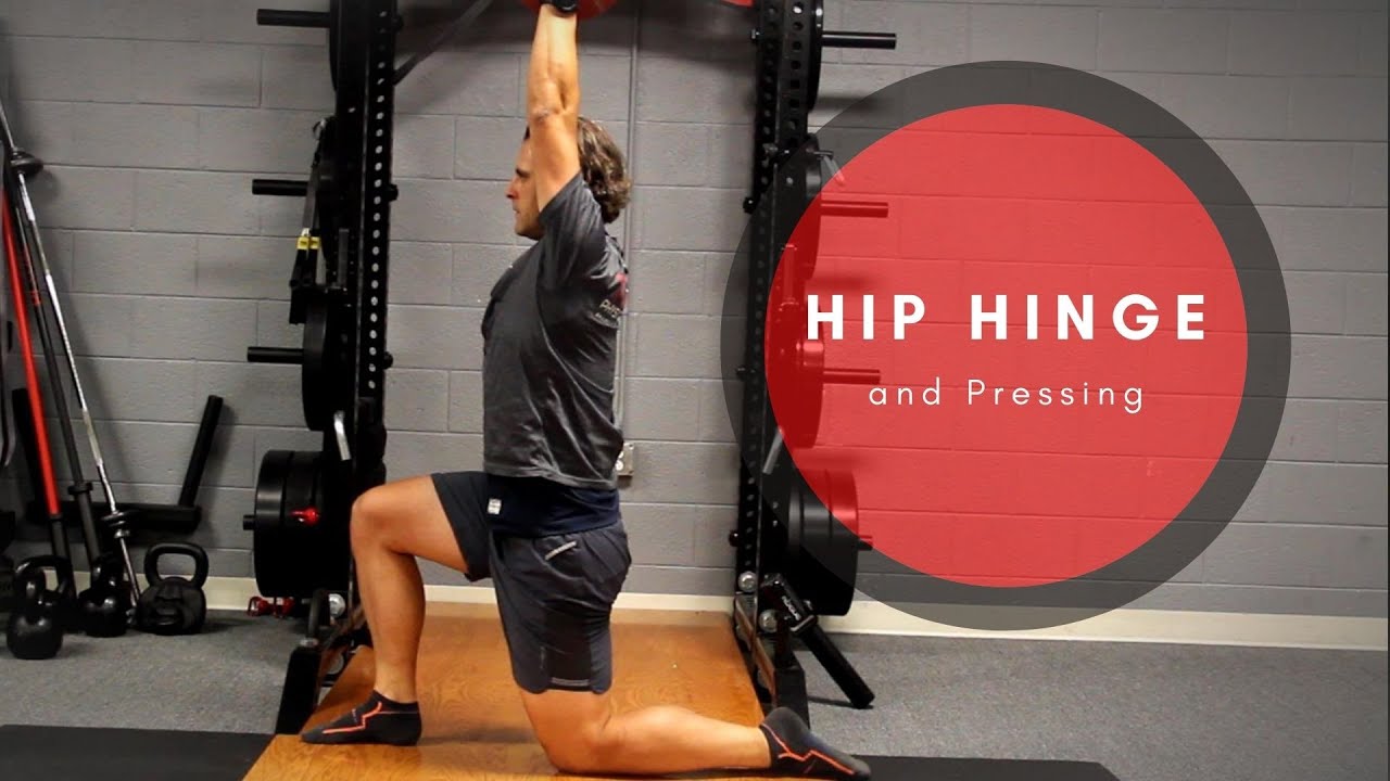 Hip hinge and press combination - YouTube