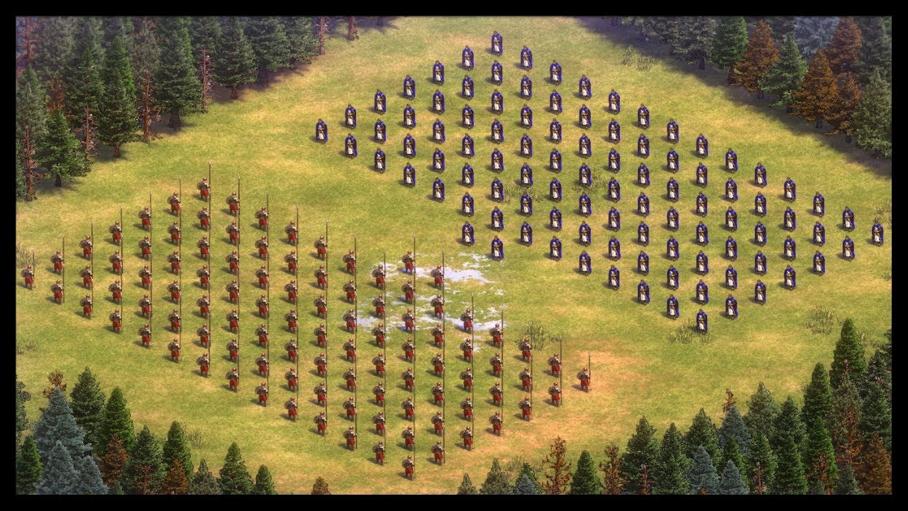 AGE OF EMPIRES II: 100 ELITE TEUTONIC KNIGHTS VS 100 ELITE GHULAM - YouTube