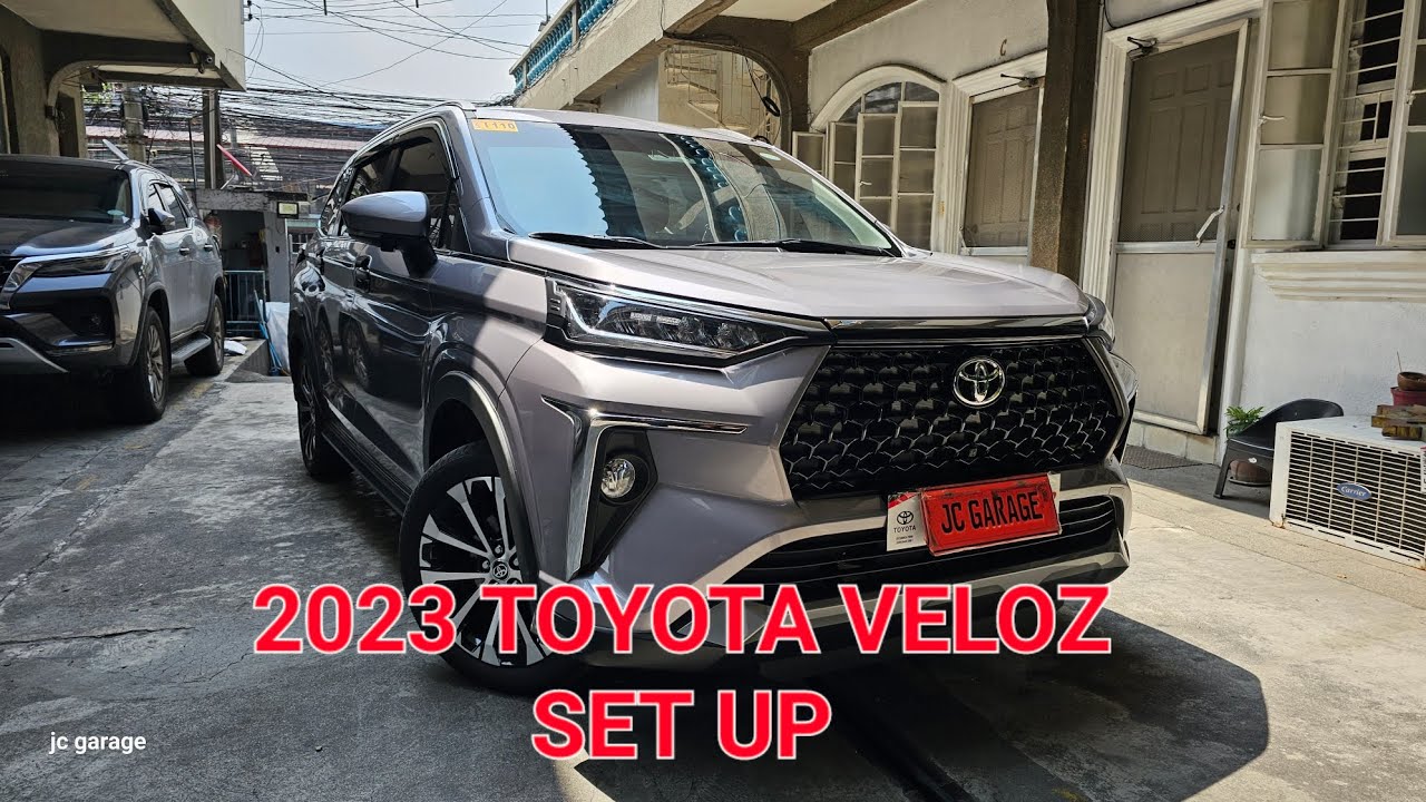 2023 TOYOTA VELOZ SET UP DONE.. MGA BASIC DAPAT - YouTube