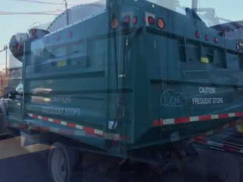 2005 Ford F550 HAUL-ALL Mini Packer Garbage Truck & Vacuum - YouTube