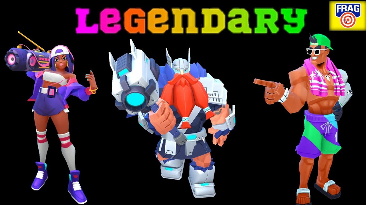 Best Legendary Center Cards In FRAG Pro Shooter - YouTube