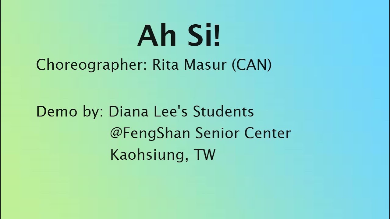 Ah Si！(Final Version) - Demo - Line Dance - YouTube