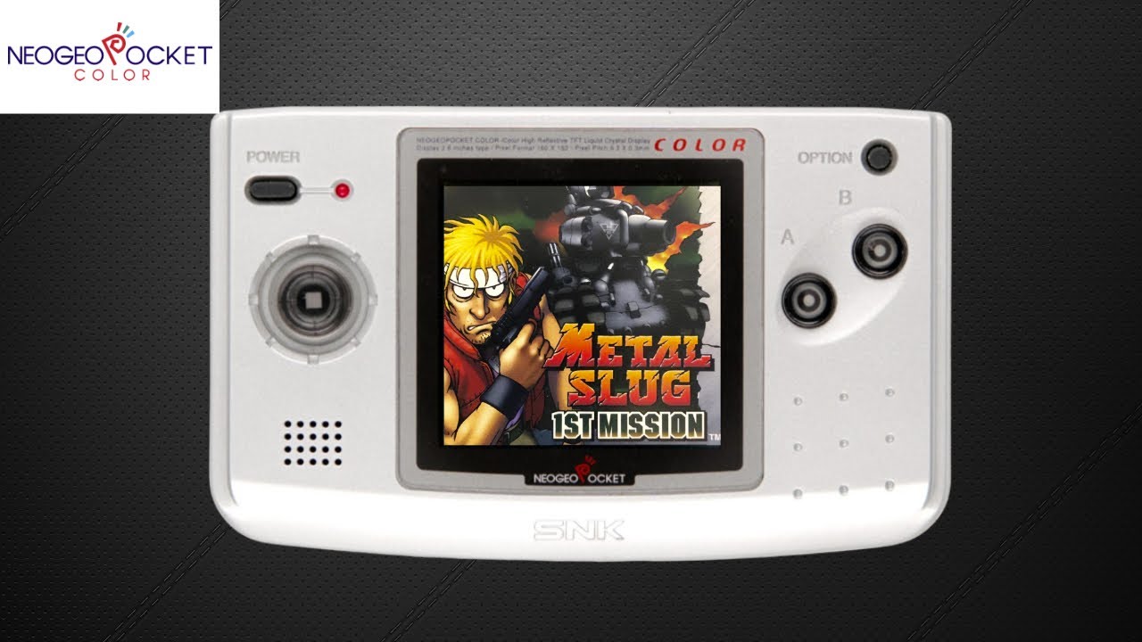 Metal Slug: 1st Mission Neo Geo Pocket Color Handheld Gameplay - YouTube