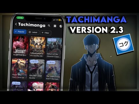 TACHIMANGA NEW UPDATE VERSION 2.3! | How To Download Tachiyomi in IOS/Android/MacOs - YouTube