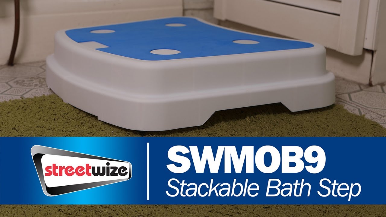 SWMOB9 - Stackable Bath Step - YouTube