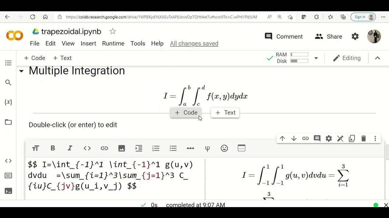 Gauss Legendre 2D integration-Python - YouTube