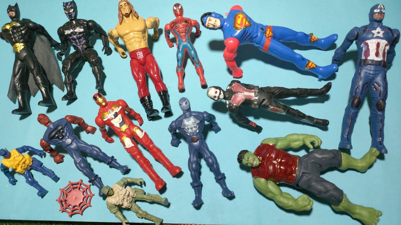 SUPERHERO AVENGERS, HULK SMASH VS IRONMAN, BATMAN VS BLACK PANTHER ...