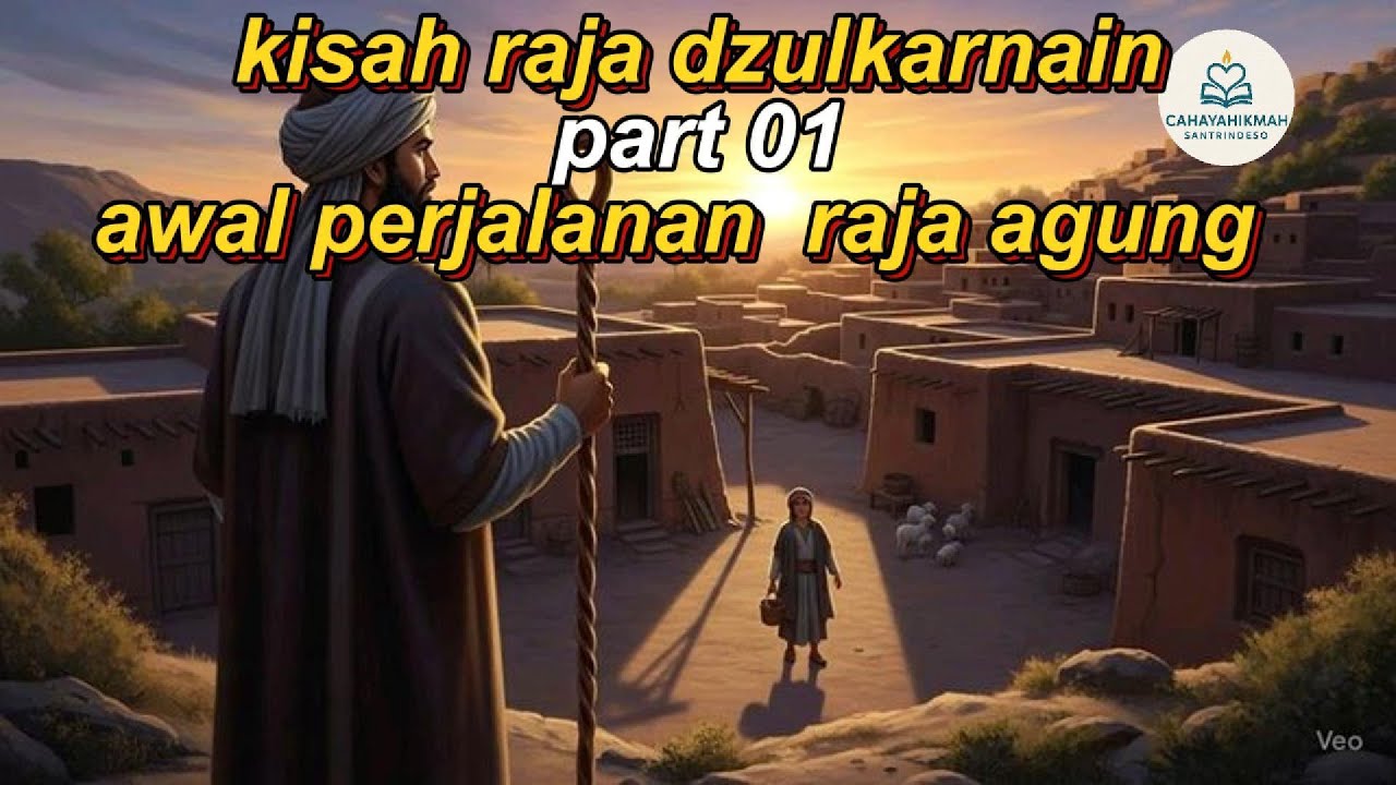 kisah islami II raja dzulkarnain part 01#kisahislami #santrindeso# ...
