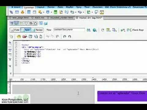 What is a nested Div Tag - YouTube