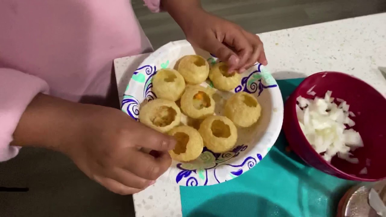 How To Make PaniPuri/Golgappa Recipe |#Awesome Vidhu - YouTube