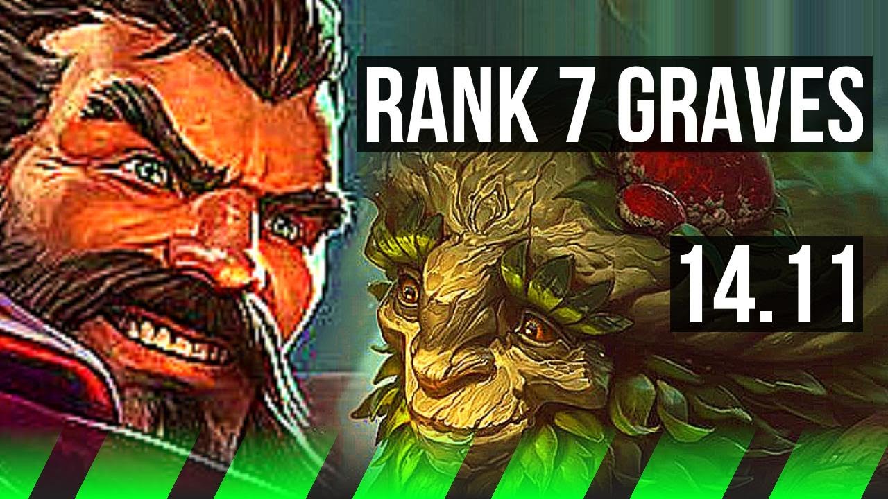 GRAVES vs IVERN (JGL) | 72% winrate, Rank 7 Graves, 7/1/2 | NA ...