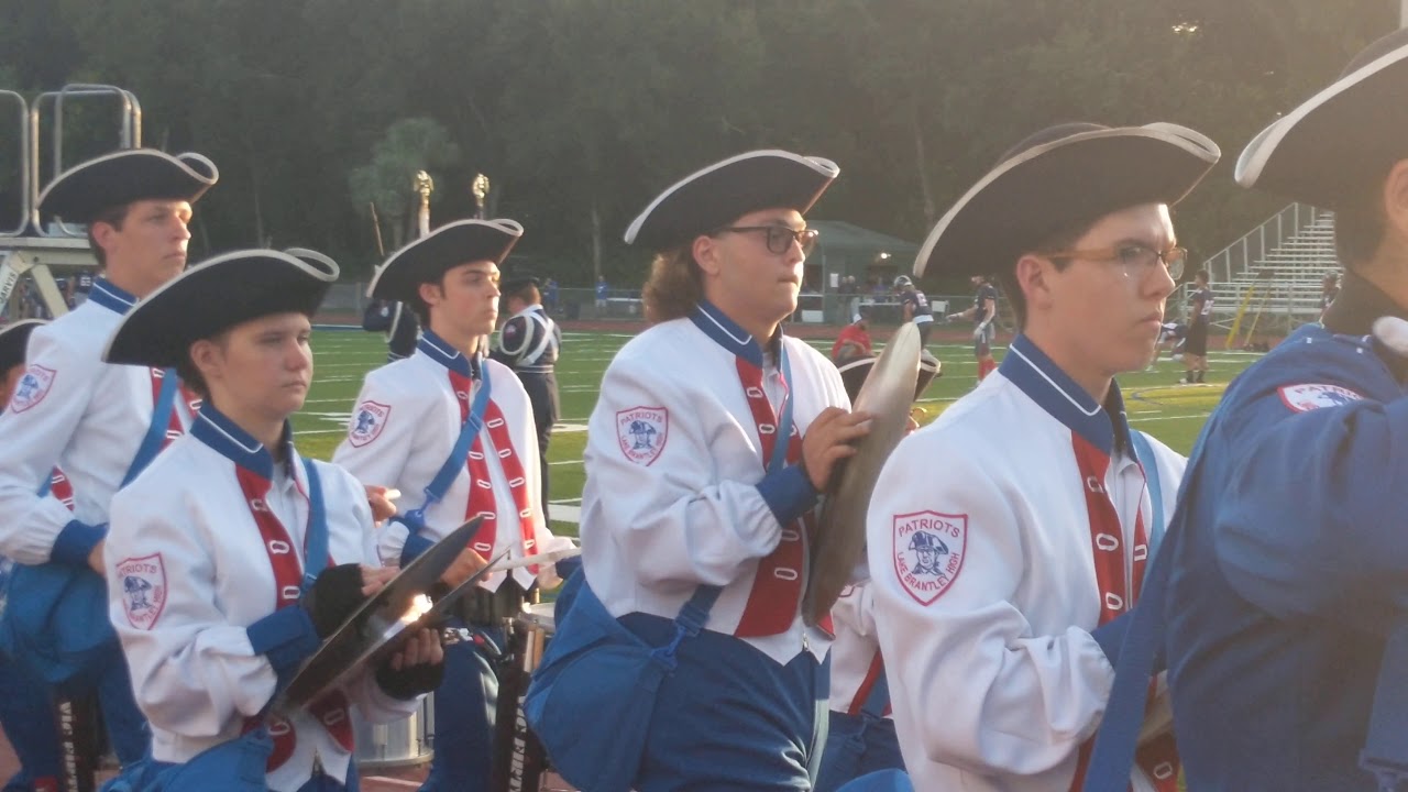 Lake Brantley Band Marching to Field 09.20.19 - YouTube