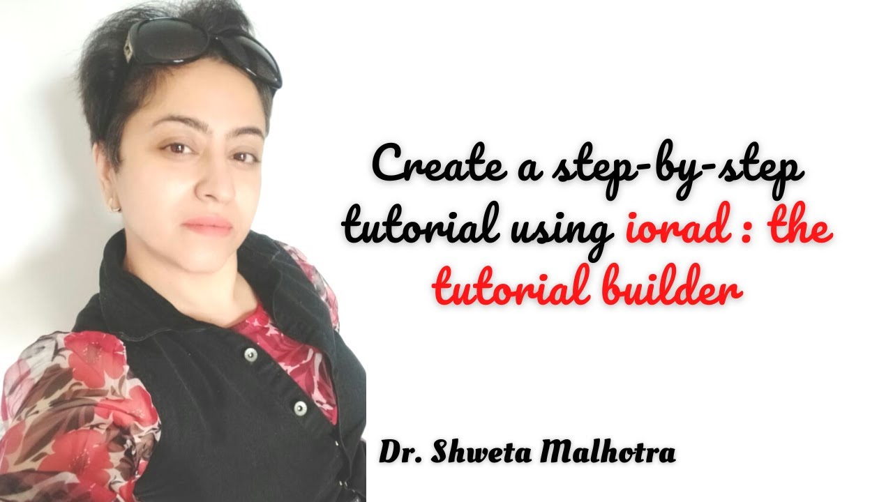 Create a step-by-step tutorial using iorad : the tutorial builder. - YouTube