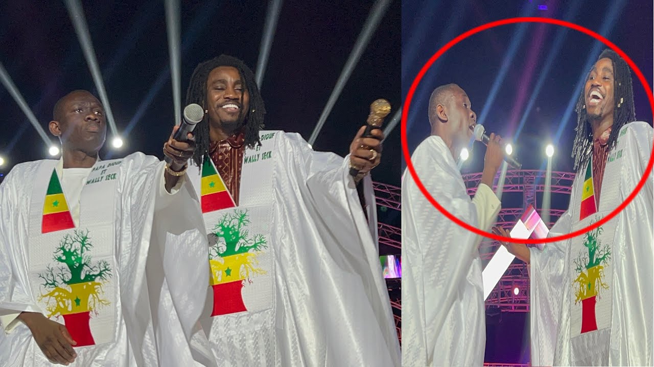 Ohh Pape Diouf Débarquent par Surprise au Anniversaire de Wally Seck ...