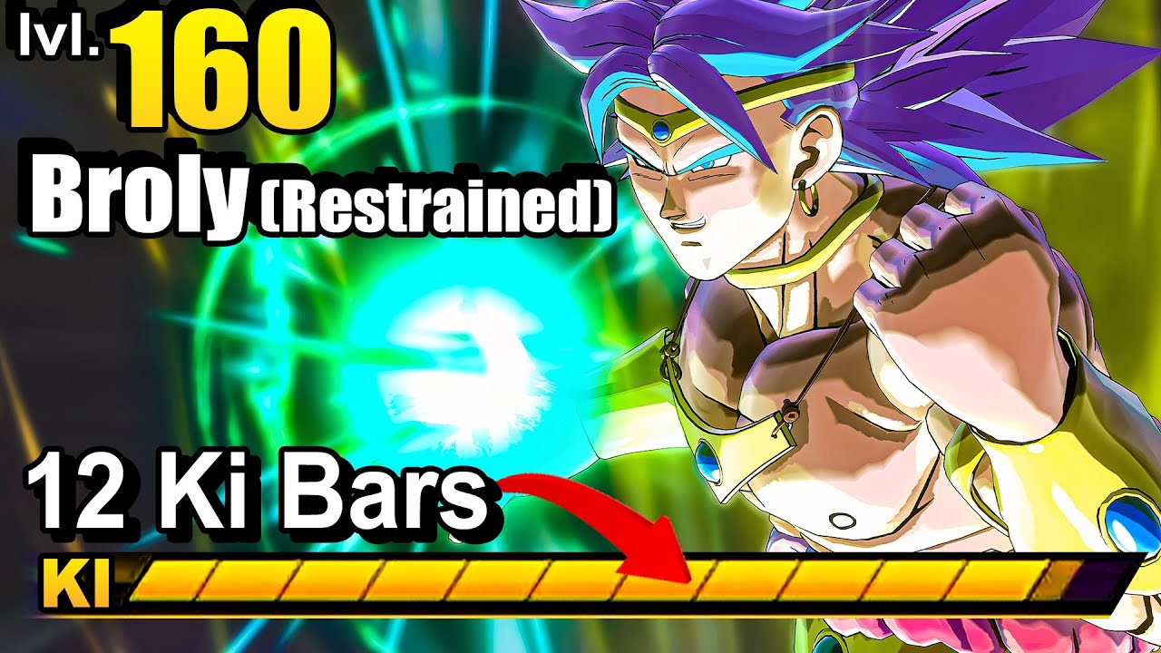 Level 160 Transforming Broly Is A GIGANTIC NUKE With 12 Ki Bars ...