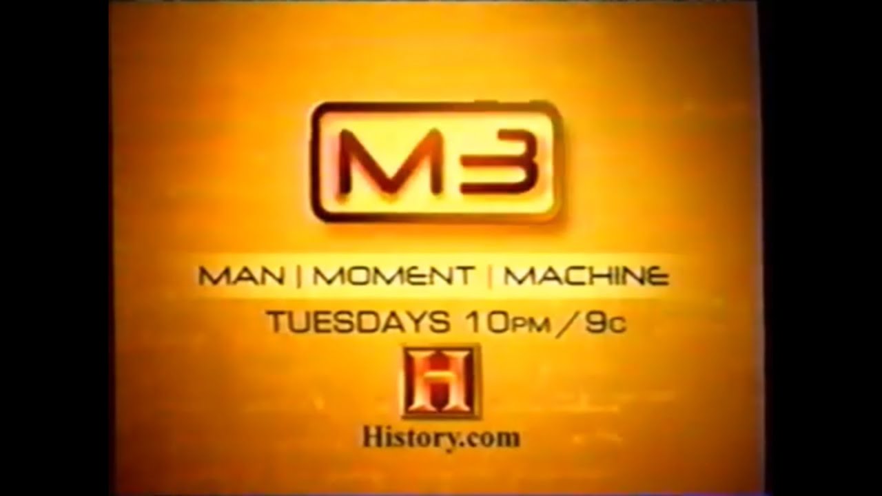The History Channel — "M3: Man, Moment, Machine", Hosted by Hunter ...
